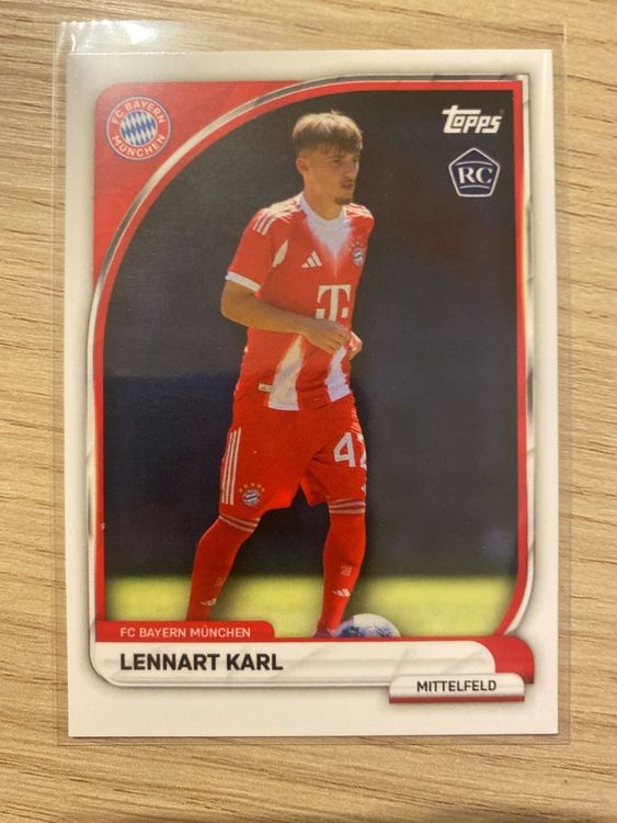 Topps Collector Tin Lennart Karl FC Bayern München (Neu (gemäss ...