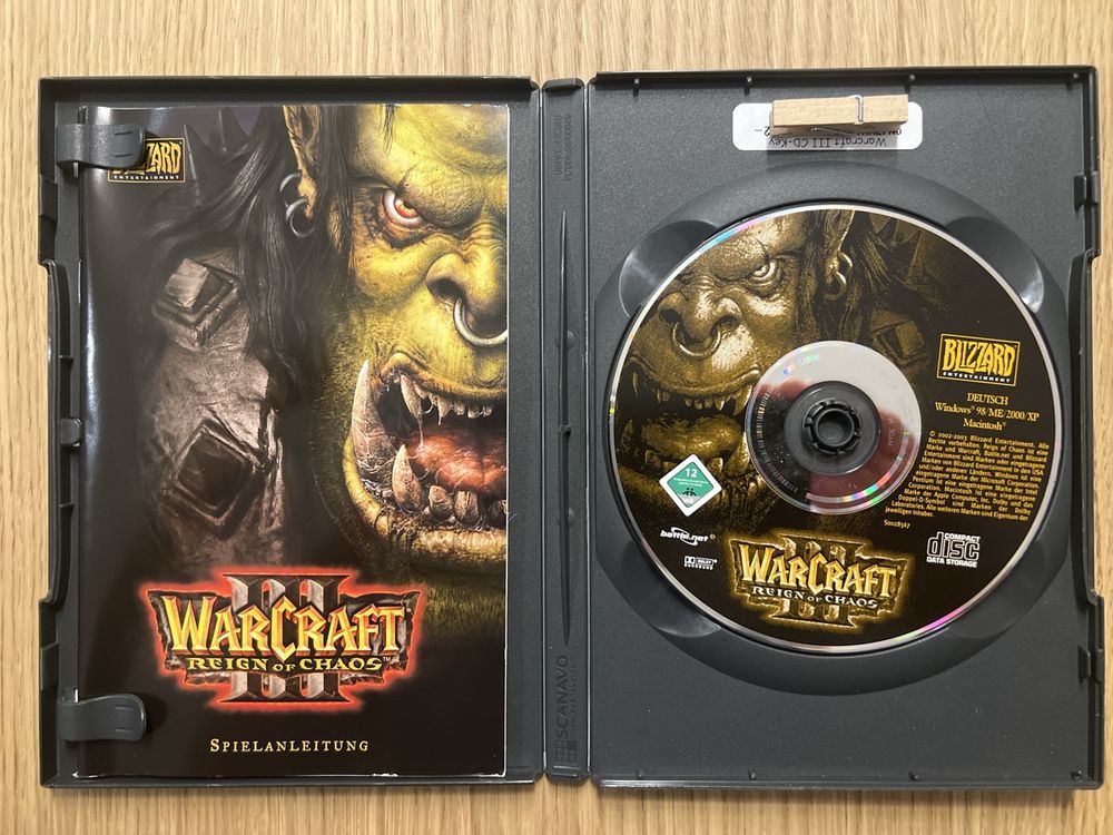 Warcraft III Reign of Chaos - PC Spiel (Gebraucht) in Sempach für CHF 5 ...