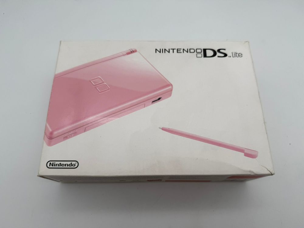 Nintendo DS Rosa Pink lite OVP Ladekabel Original (Gebraucht) in St ...