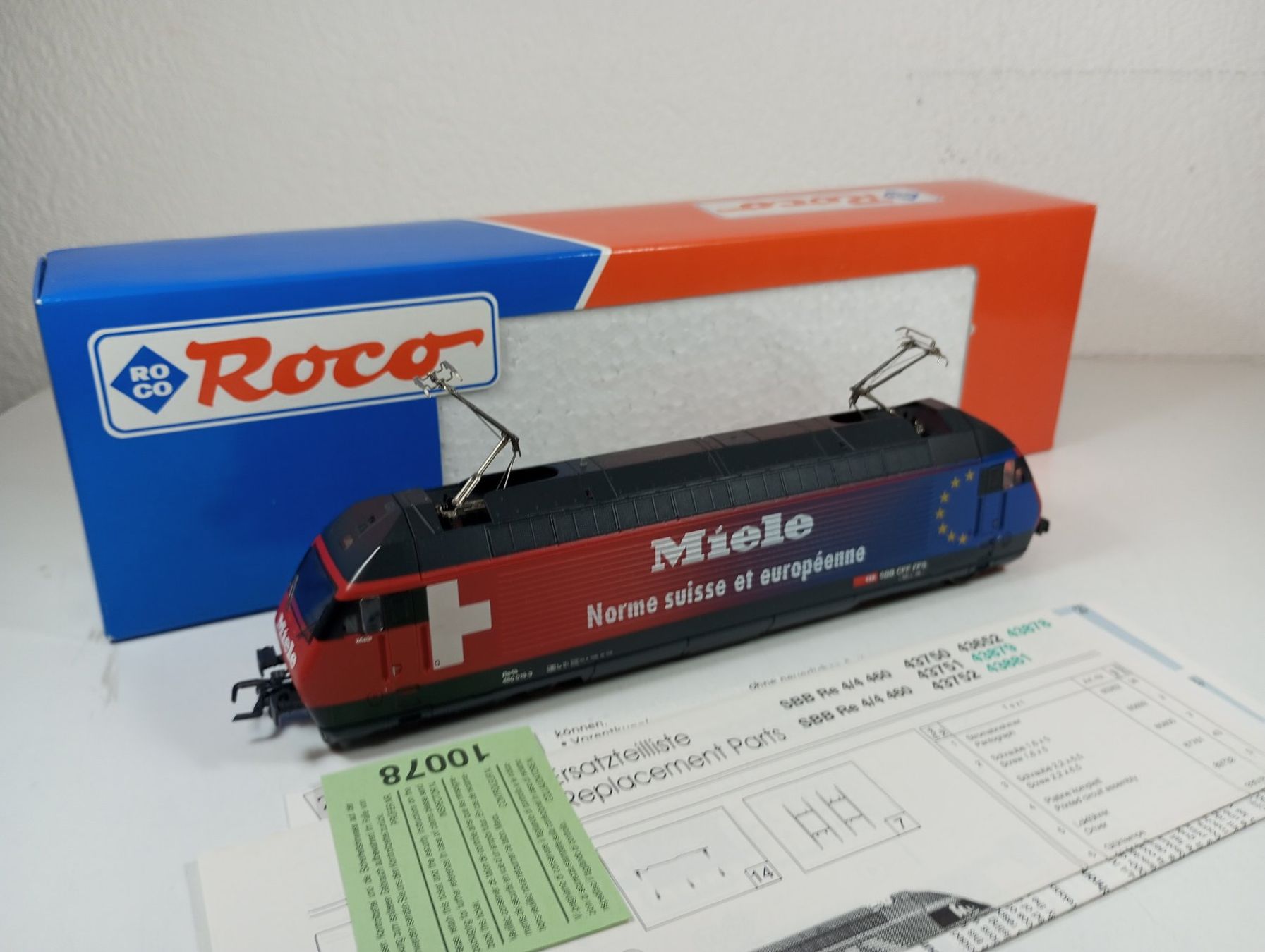 ROCO: 43751, Lokomotive Re 460 SBB CFF "Miele" (Neu (gemäss ...