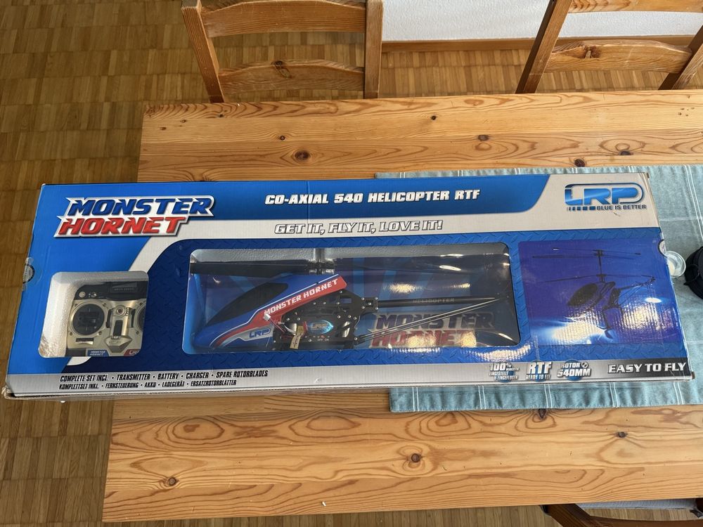 Monster Hornet Co-Axial 540 Helicopter RTF | Kaufen auf Ricardo
