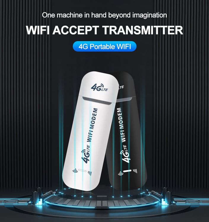 4G LTE WIFI USB Modem Router Hotspot Sim WPA3 150 Mbps, sw | Kaufen auf Ricardo