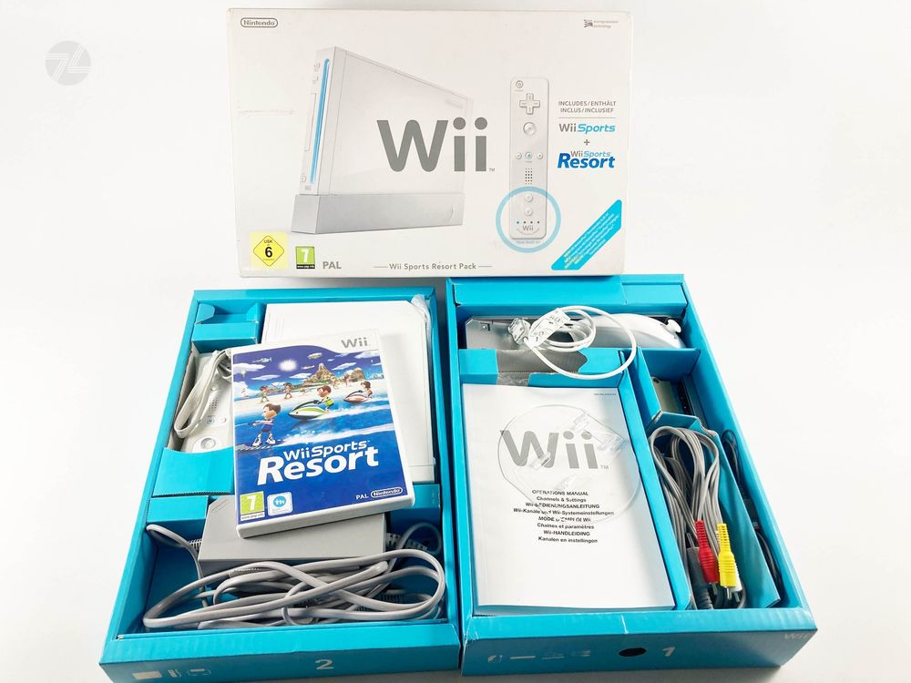Nintendo Wii Konsole Resort Sports OVP - Vintage Retro Game (Gebraucht ...