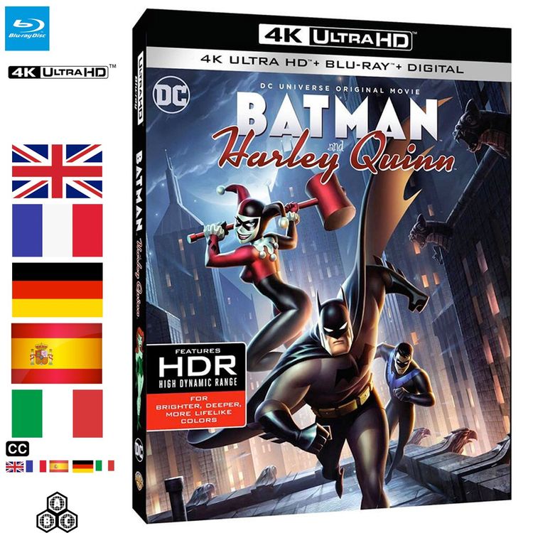 Batman et Harley Quinn (2017) - 4K UHD + Blu-ray | Kaufen auf Ricardo