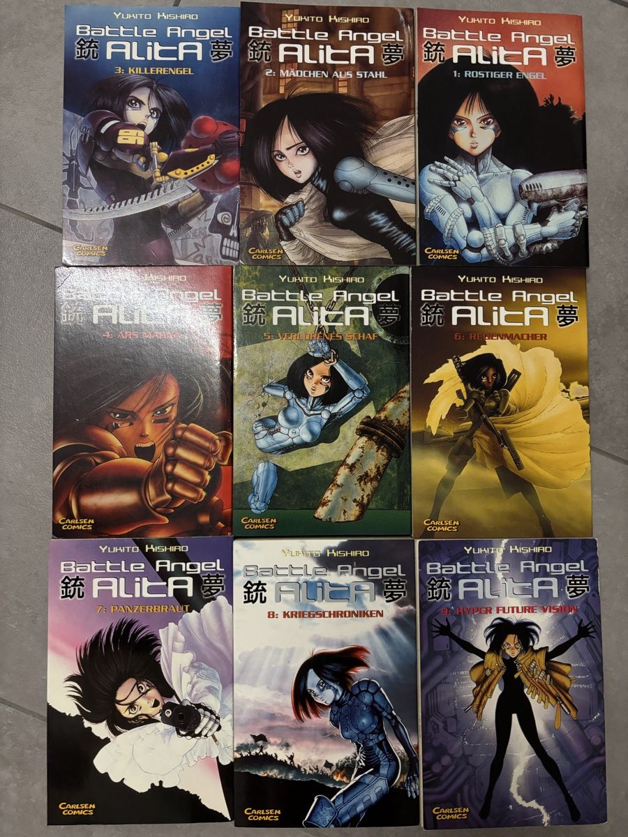 Battle Angel Alita komplette Serie (Gebraucht) in Mettmenstetten für CHF 50 – mit Lieferung auf ...