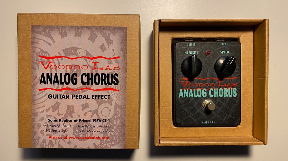 Voodoo Lab Analog Chorus - Boss CE-1 Recreation (Neu (gemäss ...