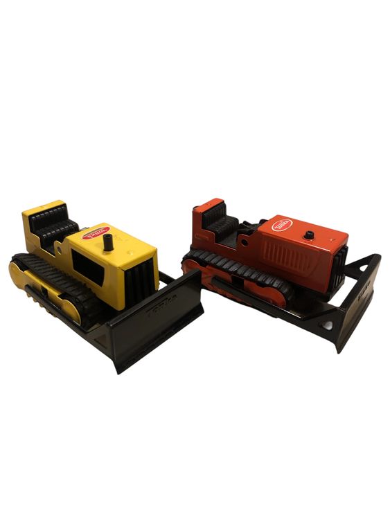 Tonka - 2 Raupenfahrzeuge, 11 cm lang, DieCast metall (Neu (gemäss Beschreibung)) in Lausen für ...