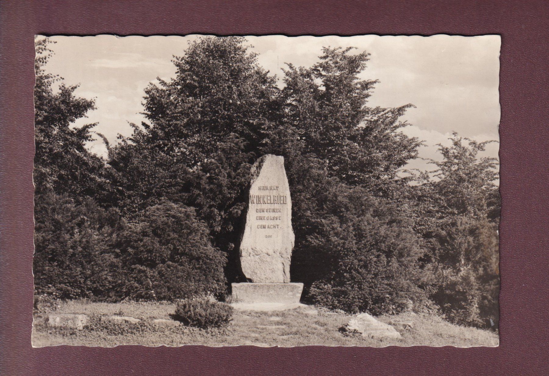 SEMPACH - Winkelried-Denkmal (D'occasion) à Pully pour CHF 5 – avec ...