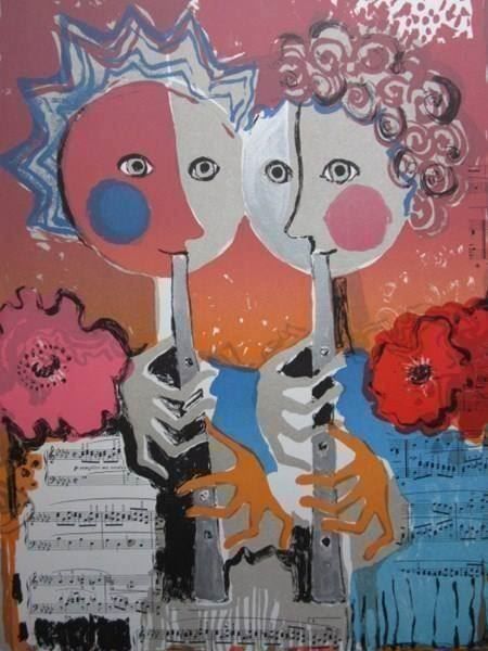 Rosina Wachtmeister LITHOGRAPHIE SIGNIERT NUMMERIERT (Gebraucht) in Gersau für CHF 19 – mit ...