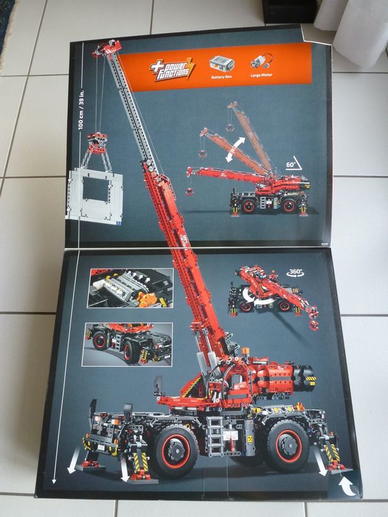 Lego Technik 42082 - Geländegängiger Kranwagen (Neu und ...