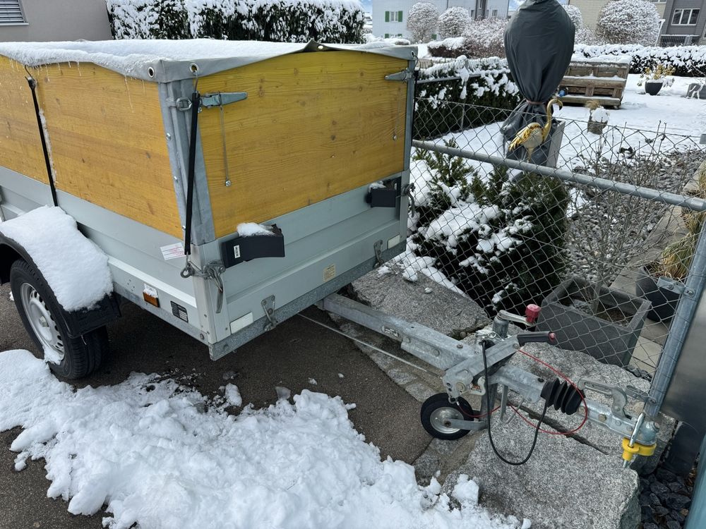 Anhänger gebremst Humbaur H75 (Gebraucht) in Gähwil für CHF 860 – nur ...