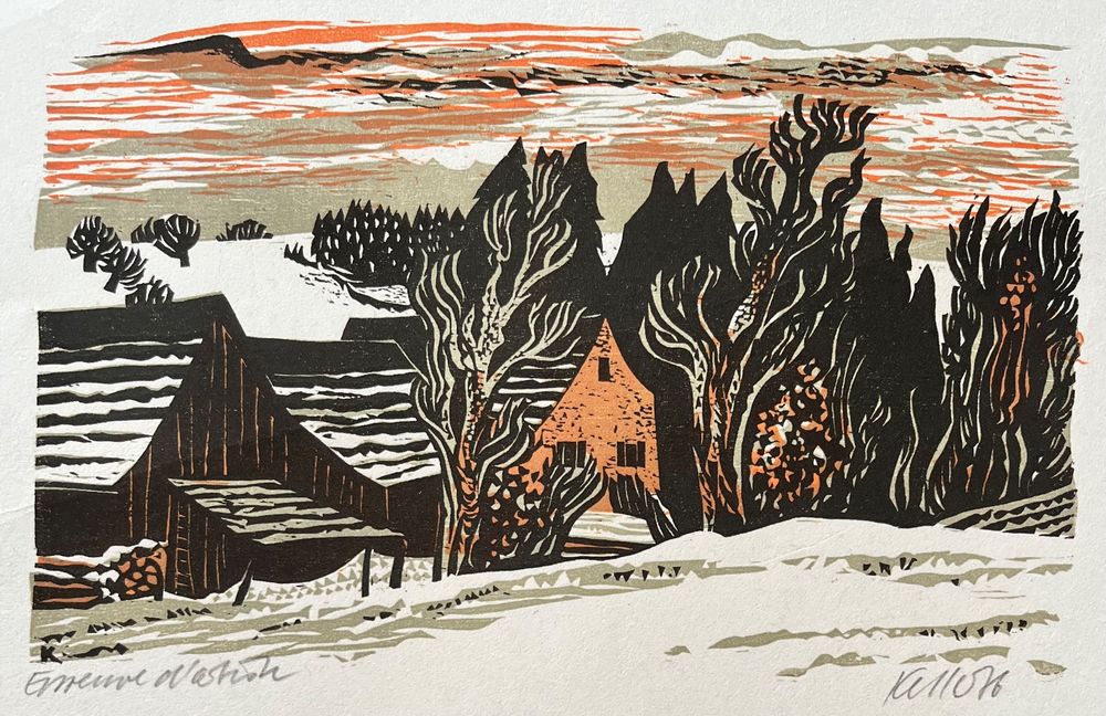 Heinz Keller (1928) Lithographie Handsigniert (Gebraucht) in Hochdorf für CHF 15 – mit Lieferung ...