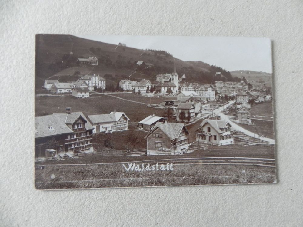 Echtphoto Karte Waldstatt AR 1912 (Gebraucht) in Siebnen für CHF 28.45 ...