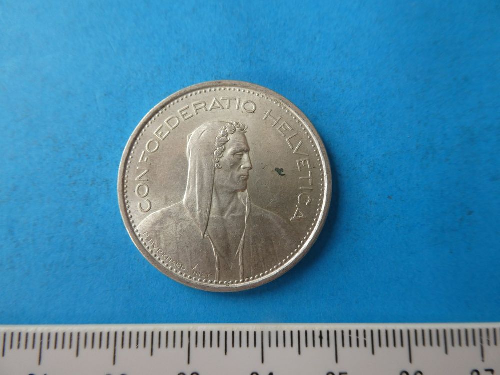 Schweiz 1966, 5 Franken - Silber (Gebraucht) in Hinterforst für CHF 9 – mit Lieferung auf ...