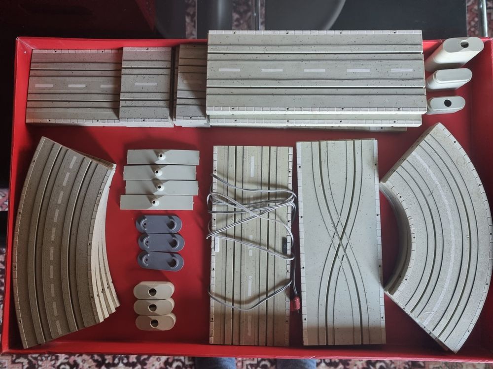 Circuit de voiture vintage, Faller, 27 rails, Made Germany (D'occasion) à Echandens pour CHF 15 ...