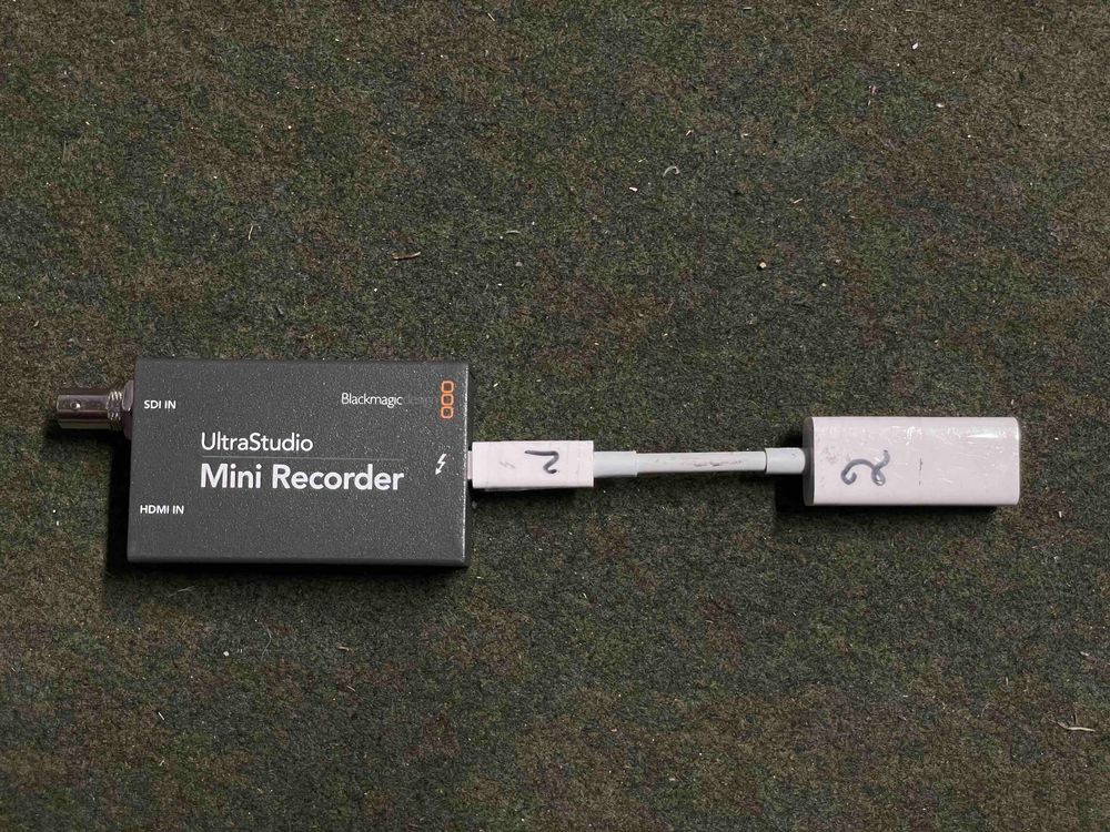 Blackmagic UltraStudio Mini Recorder vers.1.5G mit Adapter (Gebraucht ...