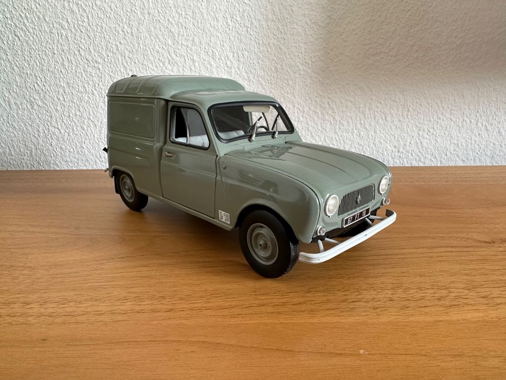 Renault R4 Fourgonnette 1965 - Norev - 1/18 (Gebraucht) in Epesses für ...