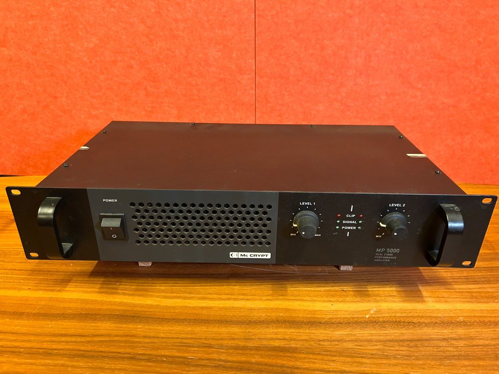 Mc Crypt MP-5000 PA-Verstärker – 2 Kanäle, starke Leistung (Gebraucht) in Glattbrugg für CHF 29 ...