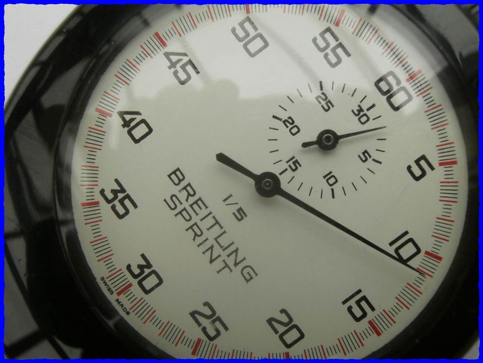 BREITLING Genève "Sprint" - seltene Stopuhr von ca. 1970 | Kaufen auf ...