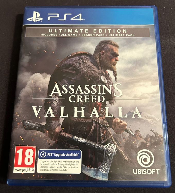 Game für PS4 – Assasin’s Creed - Valhalla, Ultimate Edition (Gebraucht) in Büttenhardt für CHF ...