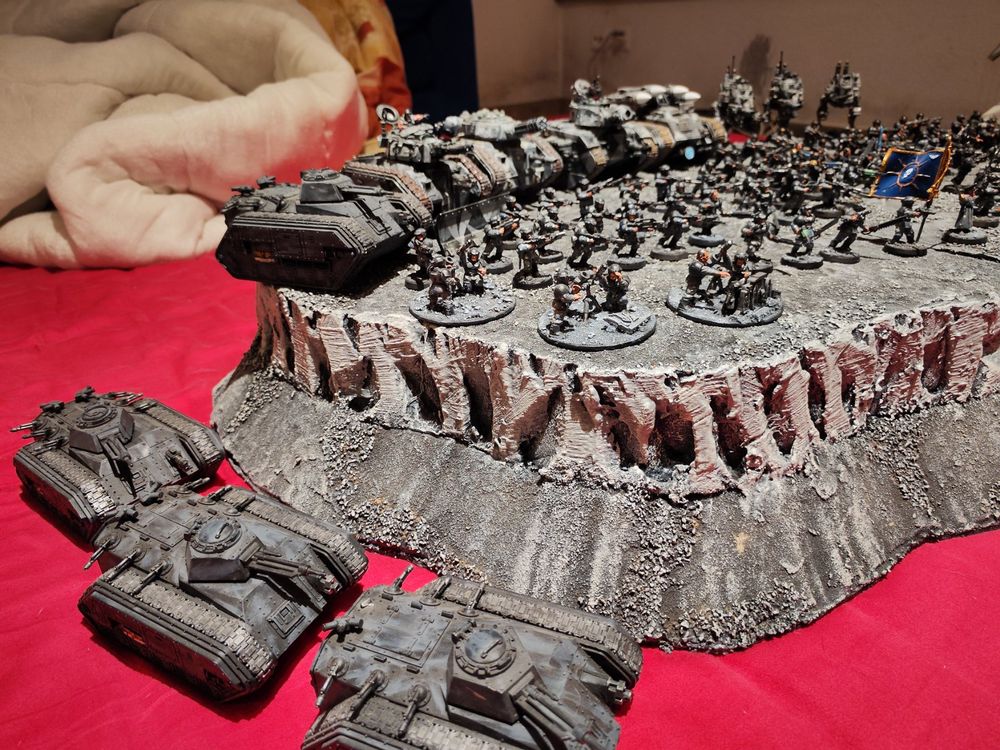 Warhammer 40k Imperial Army Very Well painted (Gebraucht) in Cureglia ...