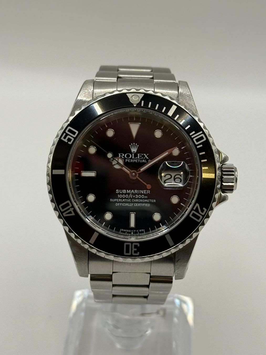Rolex Submariner Date Acier – Réf. 16610 (1996) (D'occasion) à Bottens ...