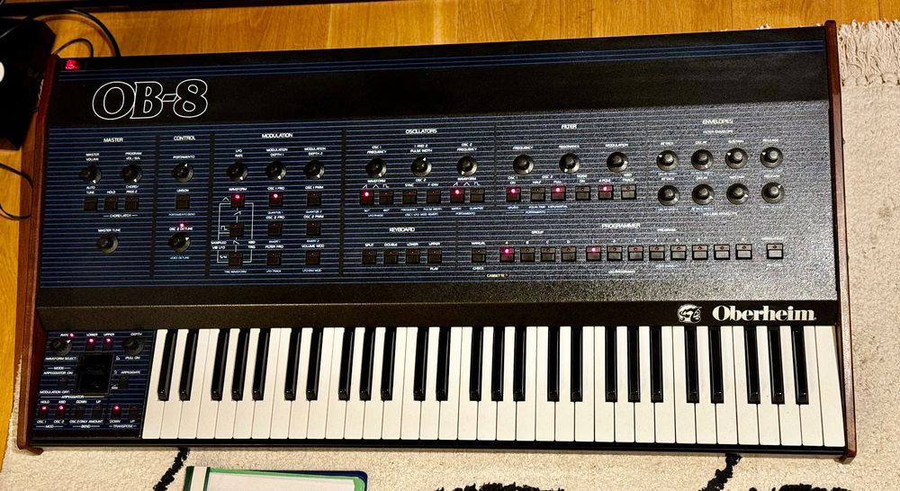 Original Oberheim OB-8 - mit Jürgen Haible Mod! Synthesizer (Gebraucht) in Zürich für CHF 6199 ...