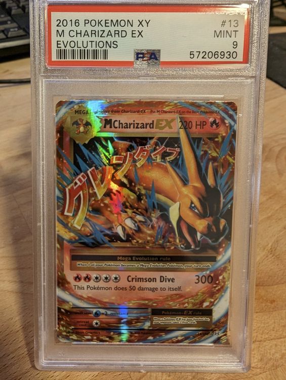 2016 Pokemon XY Evolutions #13 M Charizard EX PSA 9 (Neu (gemäss Beschreibung)) in Zürich für ...