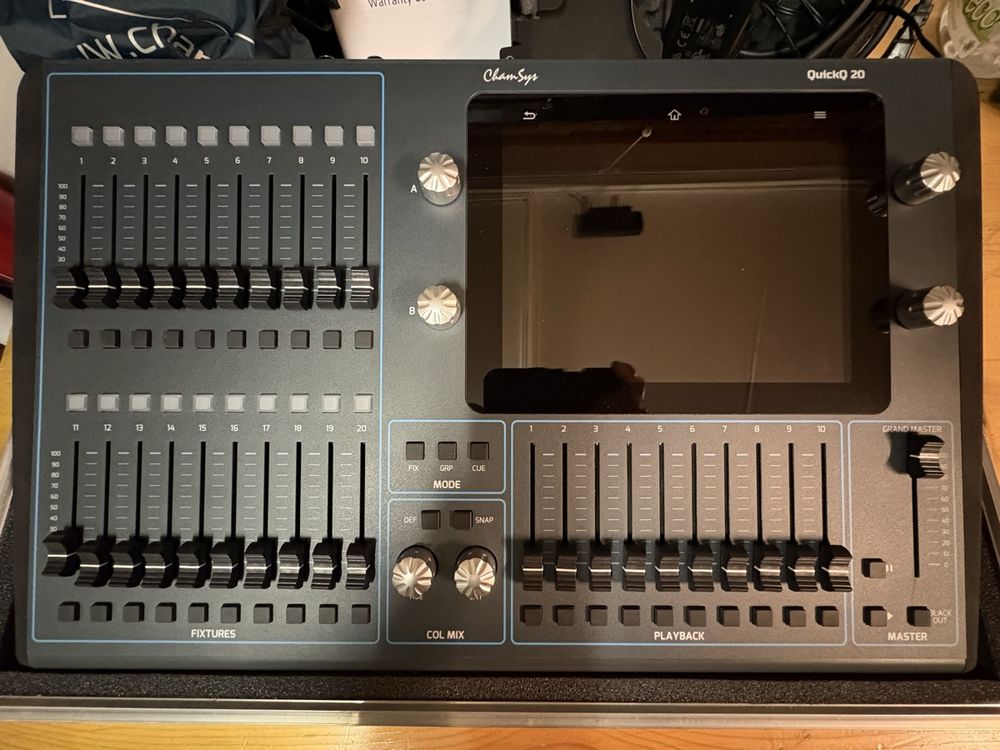 ChamSys QuickQ 20 (Gebraucht) in Balterswil für CHF 1950 – nur Abholung ...