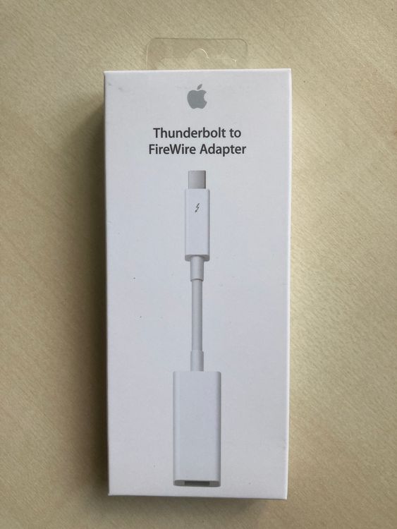 Apple Thunderbolt To Firewire Adapter Kaufen Auf Ricardo