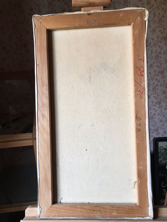 Huile sur toile signé URBAN, le clown musicien. (D'occasion) à La Chaux ...