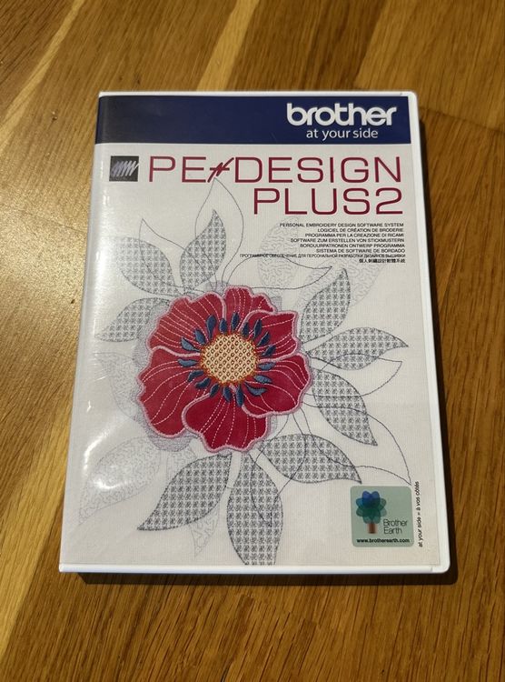 Brother PE-Design Plus 2 Stickmuster Software - Neuwertig (Gebraucht ...