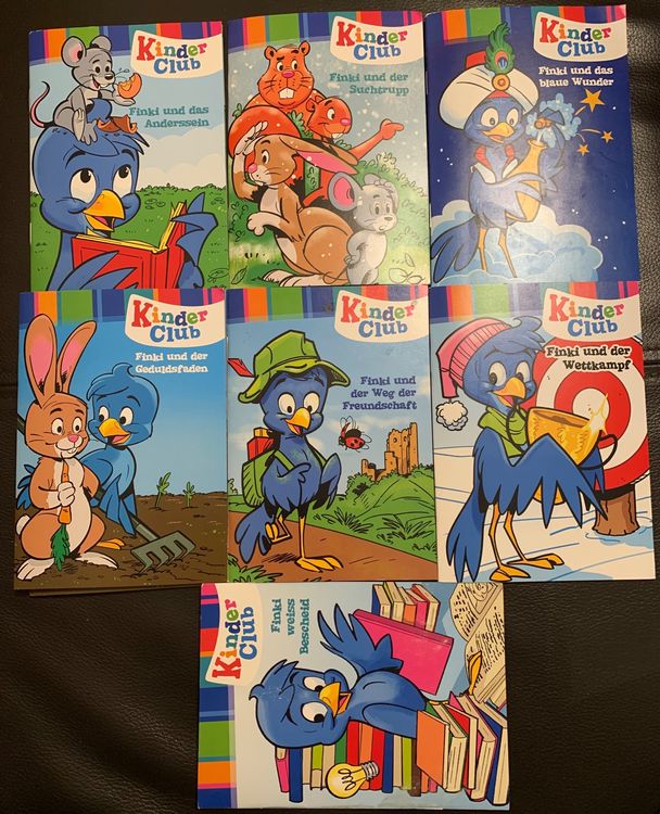 7 Stück Finki Kinderheftli | Kaufen auf Ricardo