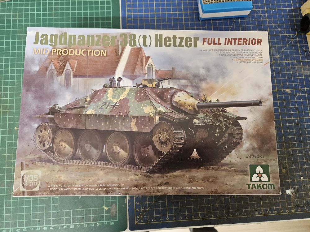 Jagdpanzer 38t Hetzer mit Interior | Kaufen auf Ricardo