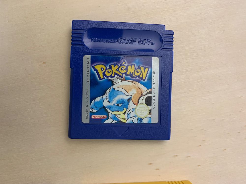 Pokemon Blueu für Gameboy (FR) (Gebraucht) in Gebenstorf für CHF 39.9 ...