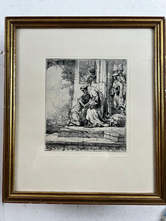 Rembrandt Harmensz. Van Rijn 1636 Radierung | Kaufen auf Ricardo