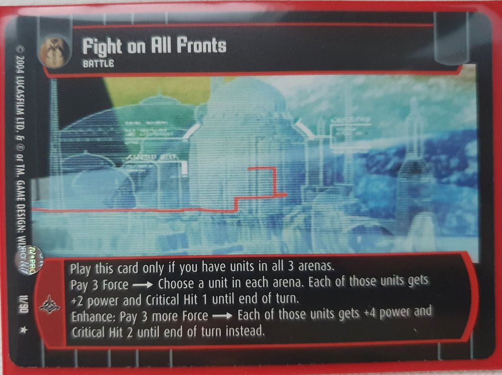 Fight on All Fronts 11/90 Star Wars TCG SWTCG Phantom Menace | Kaufen ...