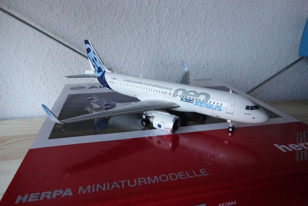 Airbus A320 Neo 1/200 Herpa (Gebraucht) in Bercher für CHF 25 – mit ...