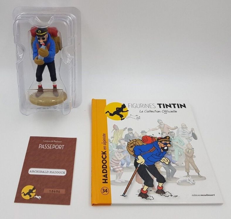 Hergé - Figurine Tintin 34 - Haddock en alpiniste | Kaufen auf Ricardo