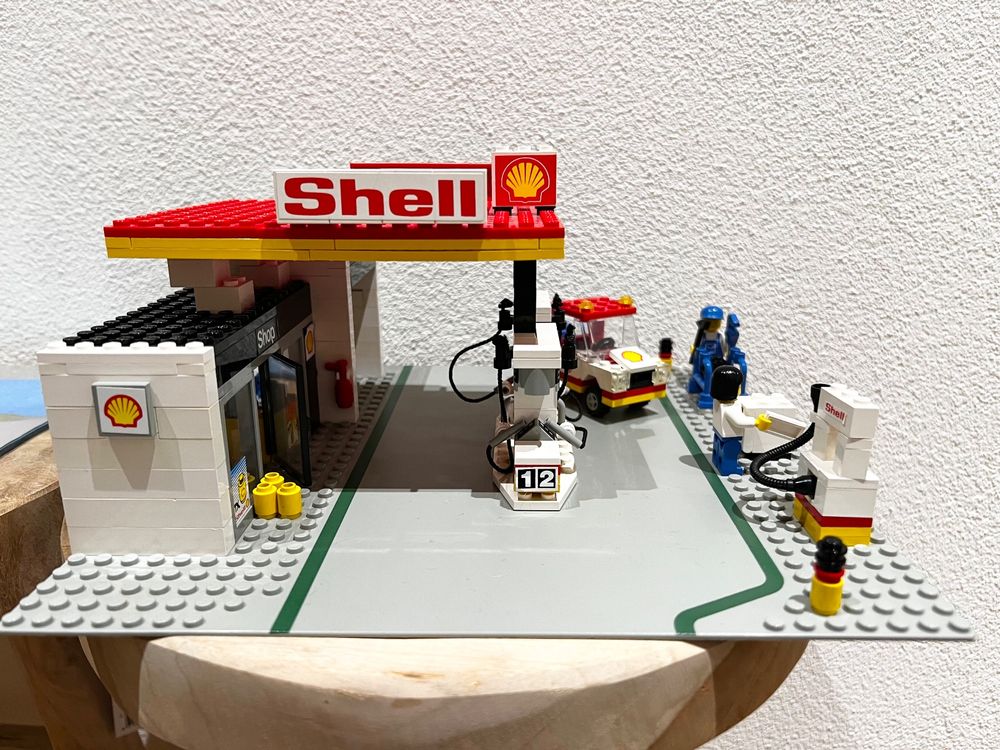 Lego 6378 Shell Tankstelle 1986 rare vintage city legoland (Gebraucht) in Baar für CHF 48 – mit ...