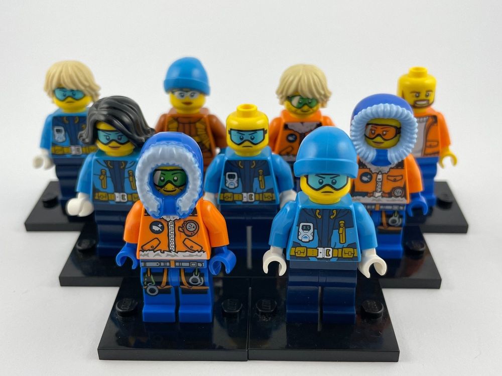 LEGO City Arctic Minifiguren 9 Stück cty0493 | Kaufen auf Ricardo