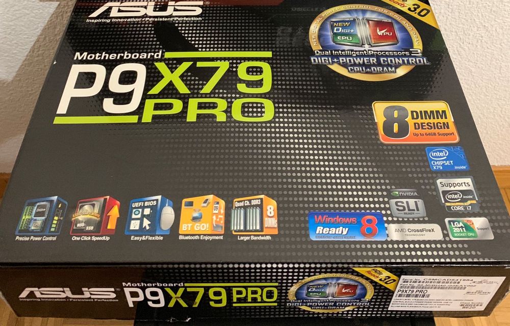 Asus P9 X79 PRO + Intel Xeon E5 2660 (Gebraucht) in für CHF 250 – mit ...