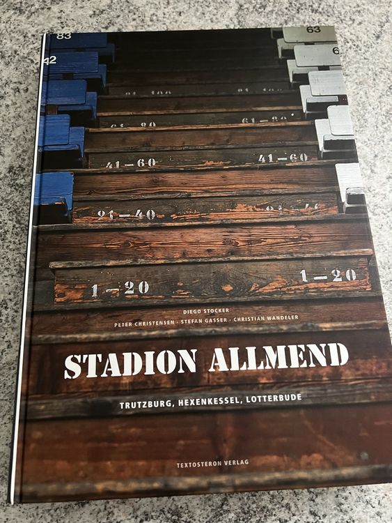 "Stadion Allmend" Buch handsigniert Stocker, Gasser uvm. (Gebraucht) in ...