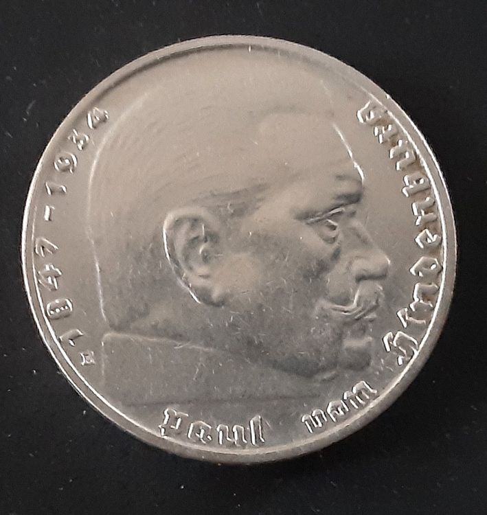 Deutsches Reich - 2 Reichsmark 1938 E (Gebraucht) in Ebikon für CHF 8 – mit Lieferung auf ...