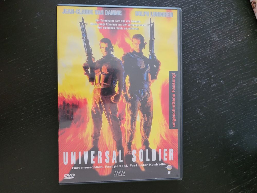 Universal Soldier dvd Jean claude vandamme dolph lundgren (Gebraucht ...