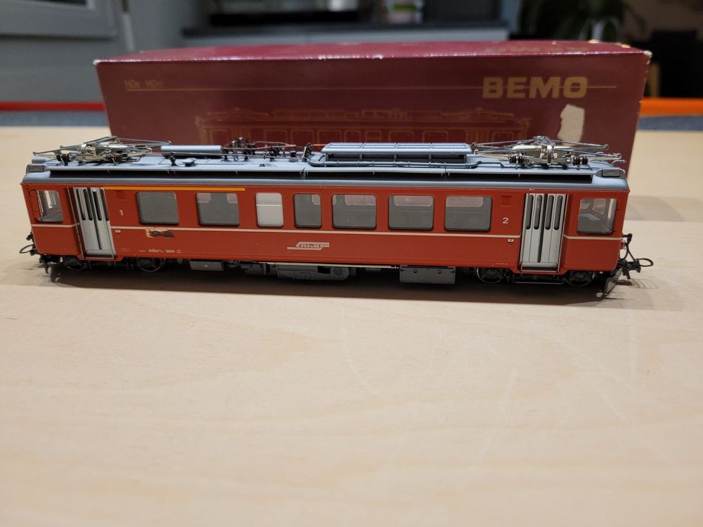 Bemo Triebwagen ABe 4/4 504 (Gebraucht) in volketswil für CHF 120 – mit ...