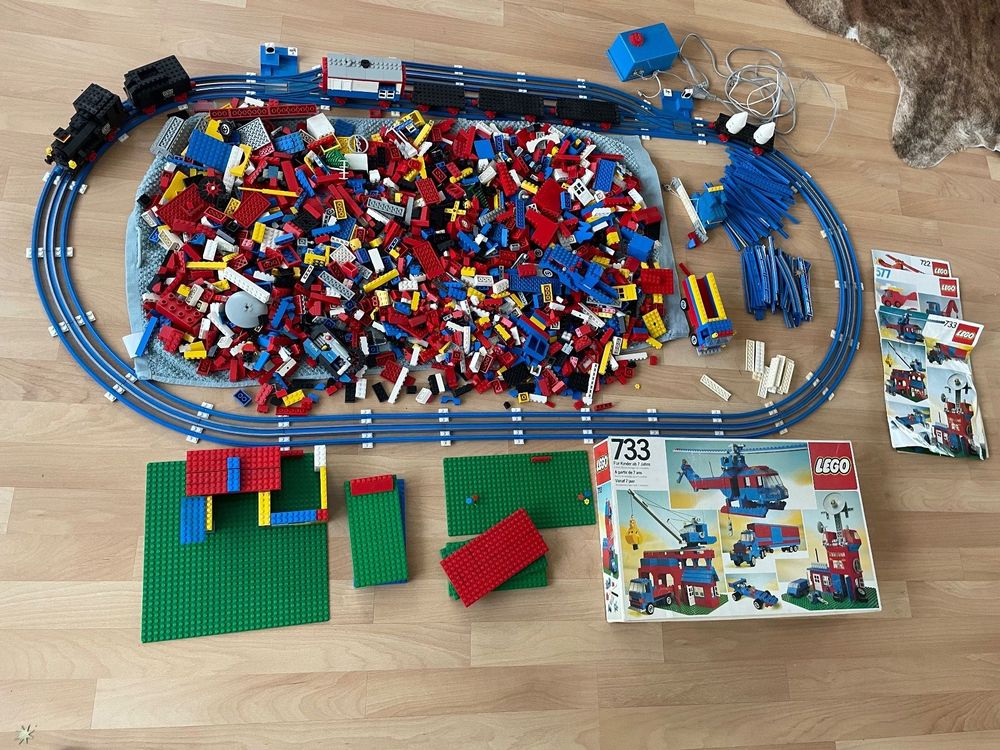 Lego Konvolut mit Lego Eisenbahn 725 Total 7 kg (Gebraucht) in Rotkreuz ...