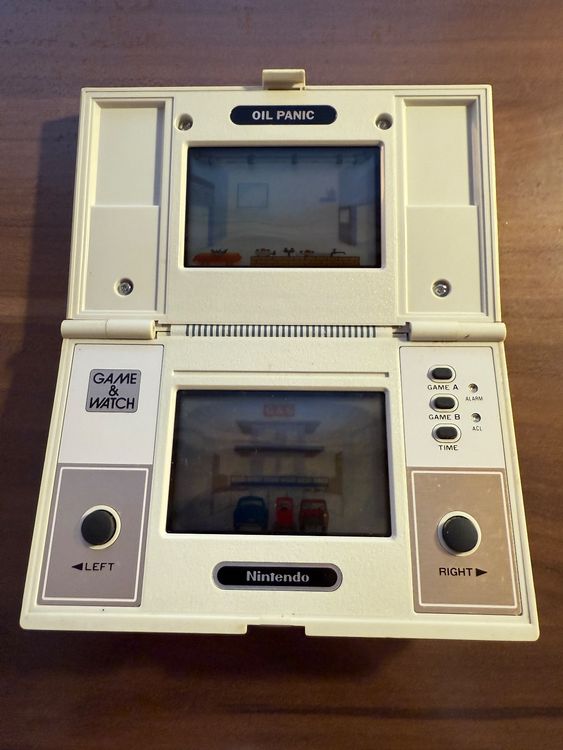 Nintendo OIL PANIC aus den 80er Jahren Sammler Rarität (Gebraucht) in ...