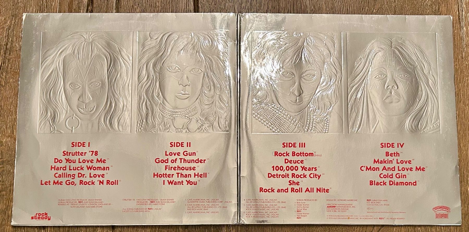 KISS „Double Platinum“ ORG 1st Press w/Insert VG (Gebraucht) in Basel ...