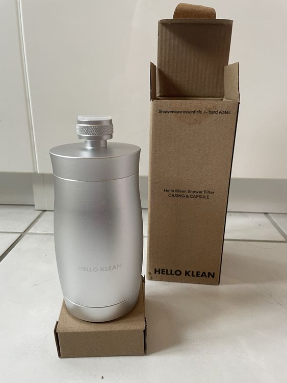 Hello Klean Shower Filter CASING & CAPSULE (Neu und originalverpackt ...
